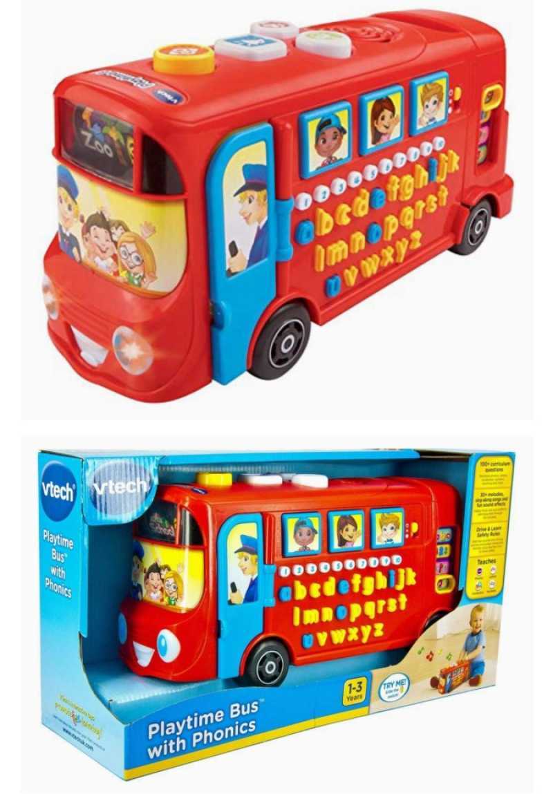 Promo Vtech Playtime Bus With Phonics - Mainan Edukasi Anak Diskon 10% ...