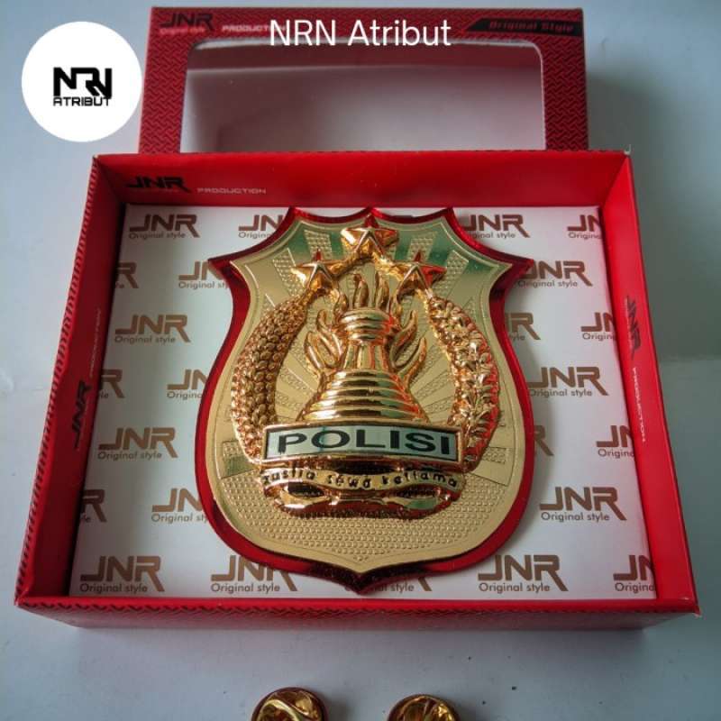 Jual Kewenangan Datar Polri/polisi Dasar Mika Akrilik Di Seller Zati ...