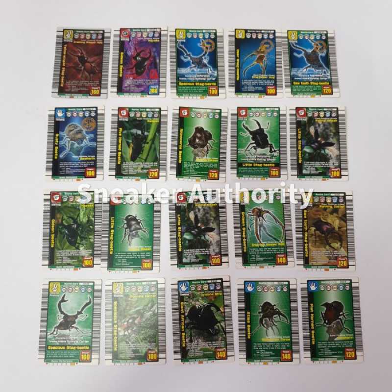 Promo Kartu Mainan Mushiking - Mushi King Arcade Game Card Kumbang ...