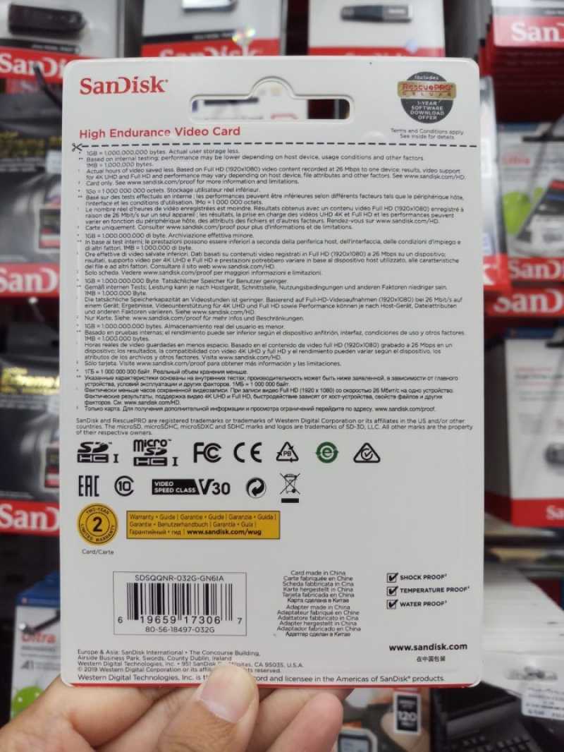Promo Sandisk Micro Sd High Endurance Untuk Dash Cam Cctv Ipcam 32 64 ...