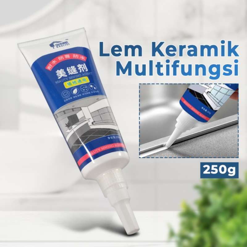 Promo Lem Keramik Dapur Kamar Mandi Nat Waterproof Tile Sealant 250g ...
