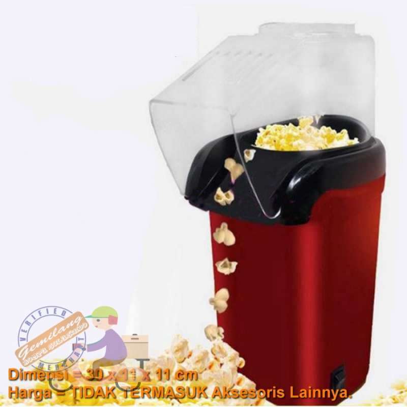 Jual Kd Mesin Buat Bikin Popcorn Mini Maker Hot Air Corn Machine ...