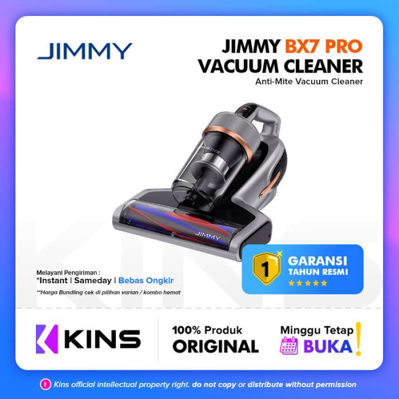 Promo Jimmy Bx7 Pro Anti Dust Mite Uv Vacuum Cleaner Ultrasonic Bed Sofa Diskon 23% Di Seller ...