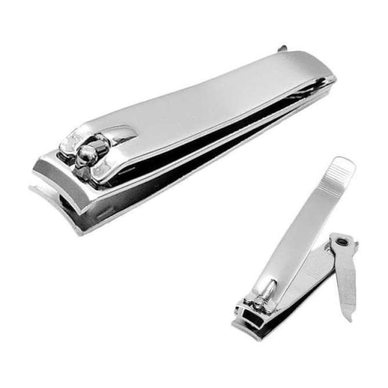 Jual Gunting Kuku Polos Stainless Ukuran Besar / Gunting Kuku Rapi ...
