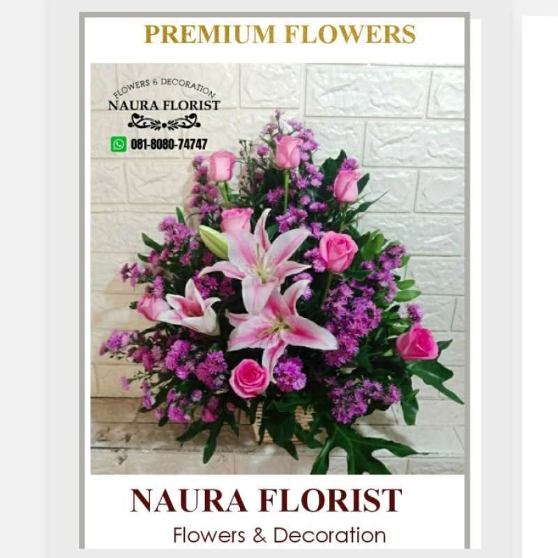 Promo Rangkaian Bunga/bunga Asli /bungaultah/bunga Mawar/buket Bunga ...
