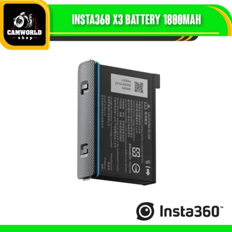 Promo Insta360 X3 Battery 1800mah / Baterai Insta 360 One X3 Diskon 23% Di Seller Mettaria Store ...