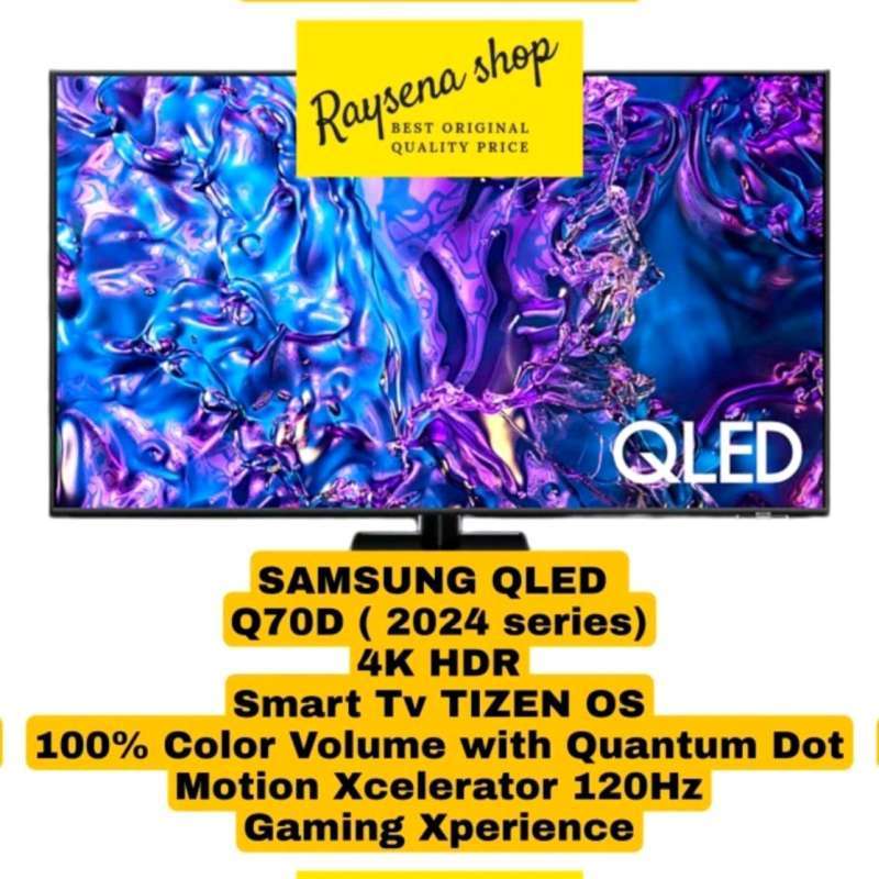Jual Samsung 65q70d / Qa65q70d Qled 120hz 4k Smart Tv 65 Inch 2024 Series Di Seller Raysena Shop ...
