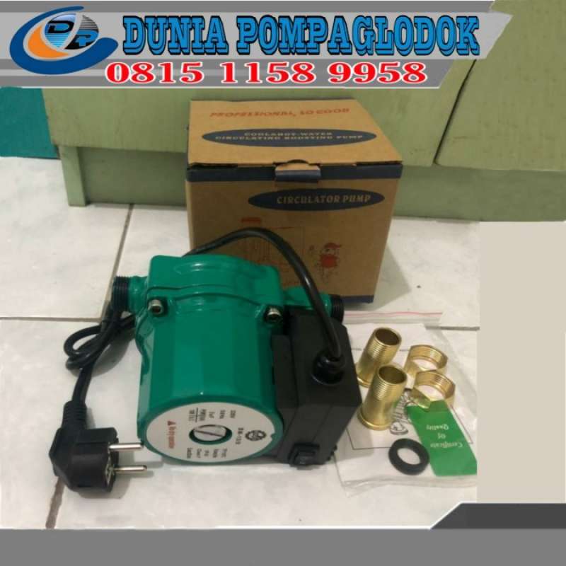 Promo Pompa Dorong Pendorong Booster Pump 100 Watt Silent Auto Water ...