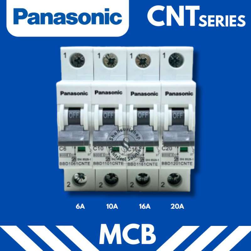 Jual Panasonic Mcb 6ka 1 Phase Circuit Breaker Sni Cnt - 10a Di Seller Shahsuri Shop - Kayu ...