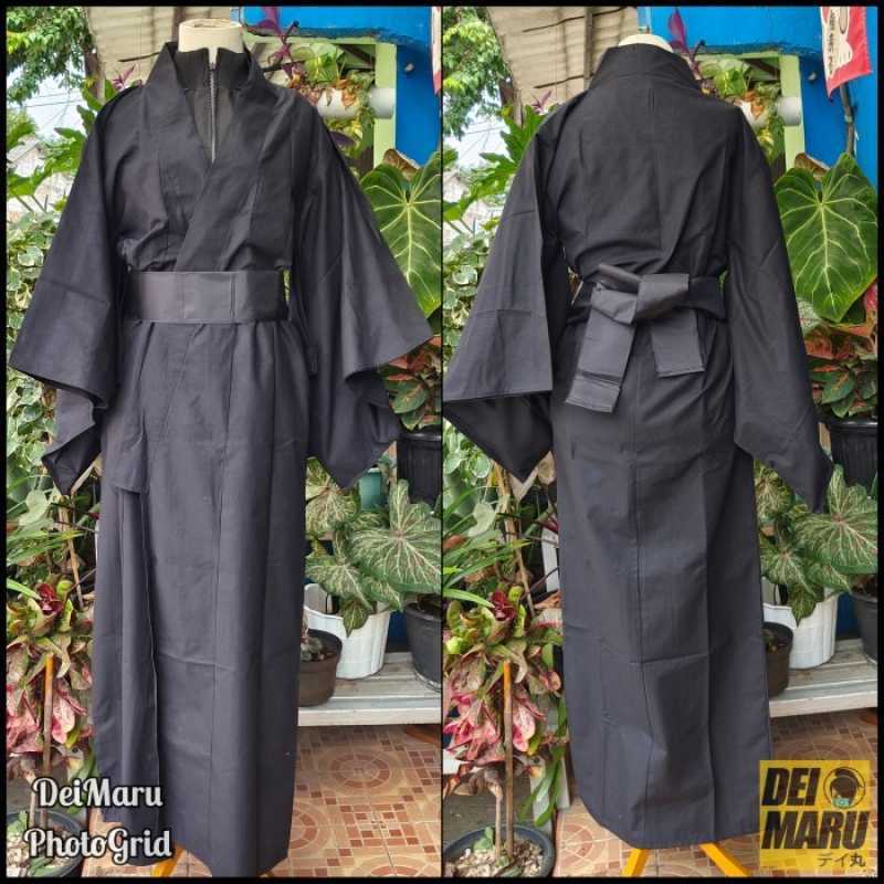 Jual Sale Yukata Kimono Kostum Cosplay Pria Jepang Tradisional Hakama ...