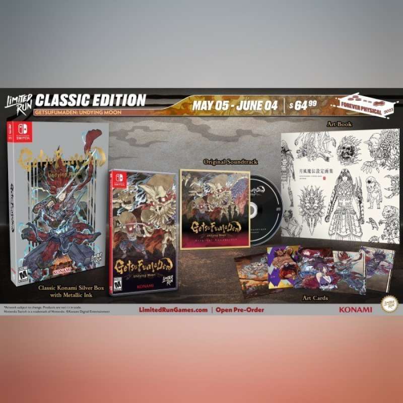 Jual Getsufumaden / Getsu Fumaden Undying Moon Classic Edition (switch ...