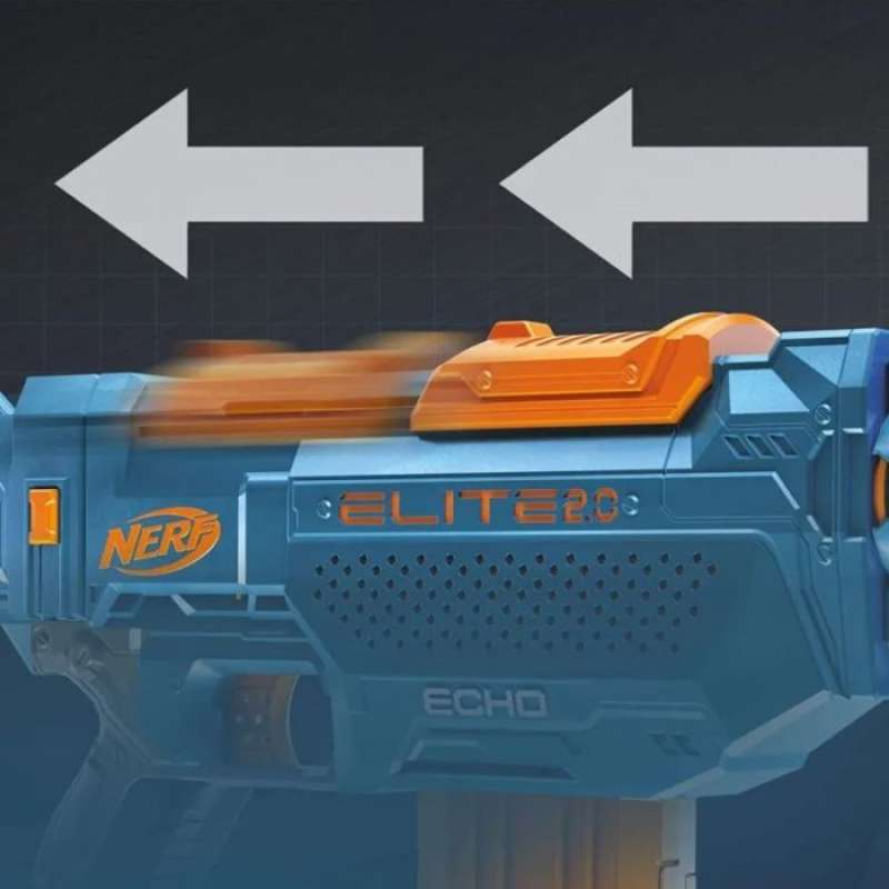Promo Nerf Elite 20 Echo Cs10 Blaster Delta Trooper 4 In 1 Hasbro ...
