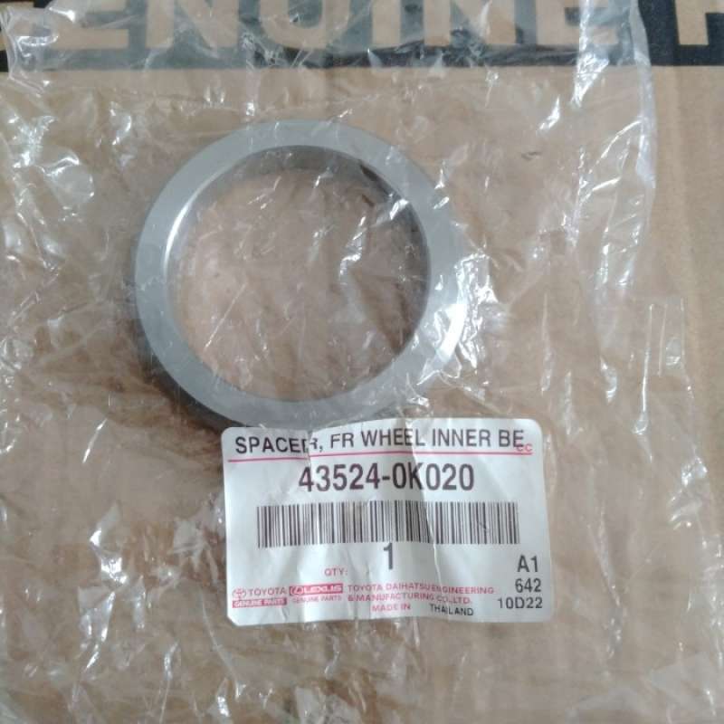 Promo Spacer Laher Roda Depan Dalam 43524-0k020 Ori Fortuner Hilux ...