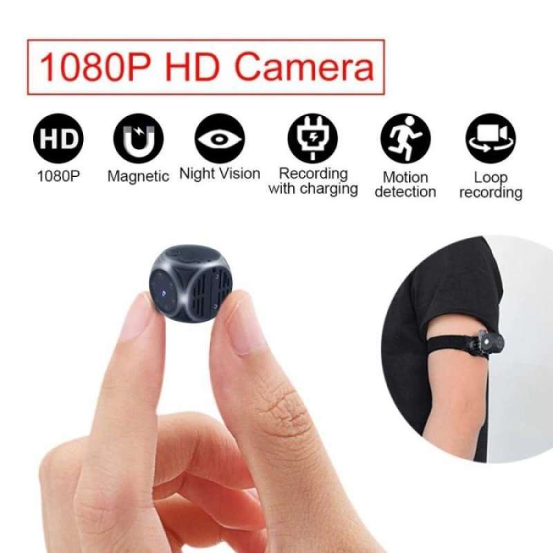 Promo Cctv Super Mini Spy Camera Night Vision Sensor Gerak Kamera ...