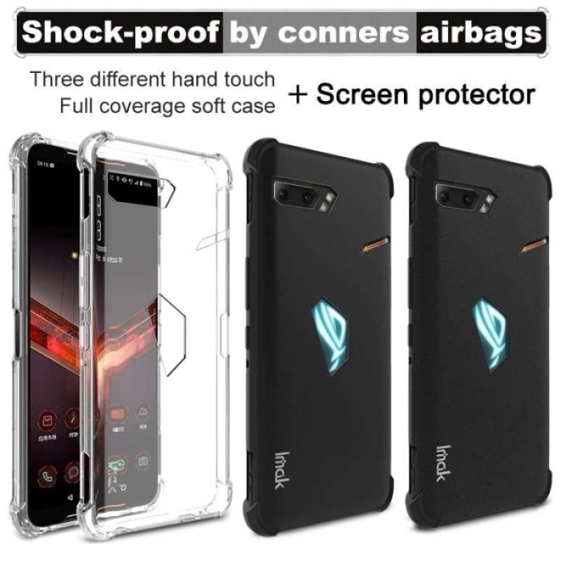 Promo Imak Case Asus Rog Phone Ii 2 Airbag Shock Resistant Soft Casing ...