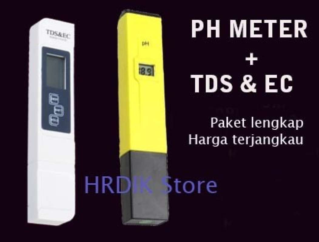 Promo Tds & Ec Meter Dan Ph Tester - Paket Hidroponik Analisa Rium ...