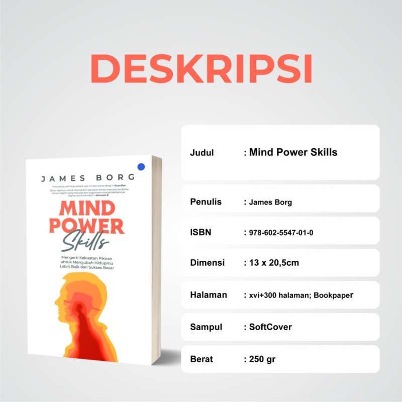Promo Buku Mind Power Skills - Mengerti Kekuatan Pikiran Untuk Mengubah ...
