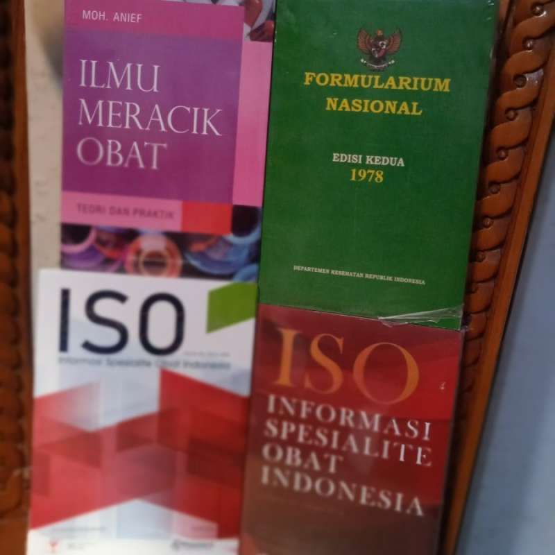 Promo 4 Buku Farmasi Terbaru Iso Edisi 53 Th 2021,iso Edisi 52,fornas ...