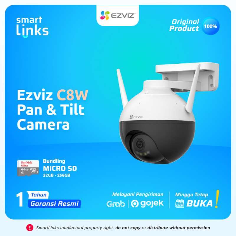 Promo Ezviz C8w 4mp 2k+ Pan & Tilt Wi-fi Camera Diskon 23% Di Seller ...