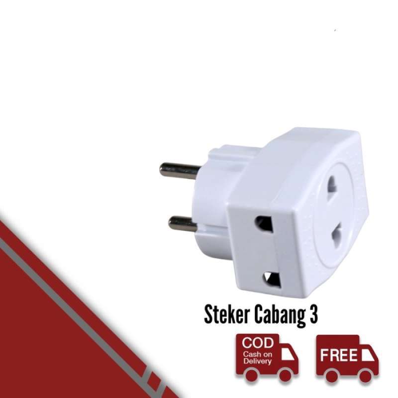Promo Stop Kontak Steker Cabang 3 Kuningan Dengan Switch Pengaman 10a ...