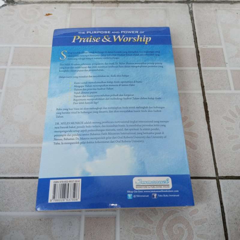Promo Ori Buku The Purpose And Power Of Praise & Worship Diskon 26% Di ...