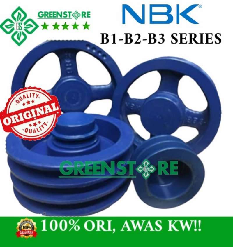 Promo Nbk Pulley B3 - 10 Inchi Standar - Hub Harga Terjangkau Diskon 23% Di Seller Zuka Store ...