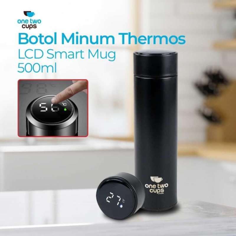 Promo Botol Tumbler Termos Tempat Minum Bottle Water Dgn Lcd Stainless ...