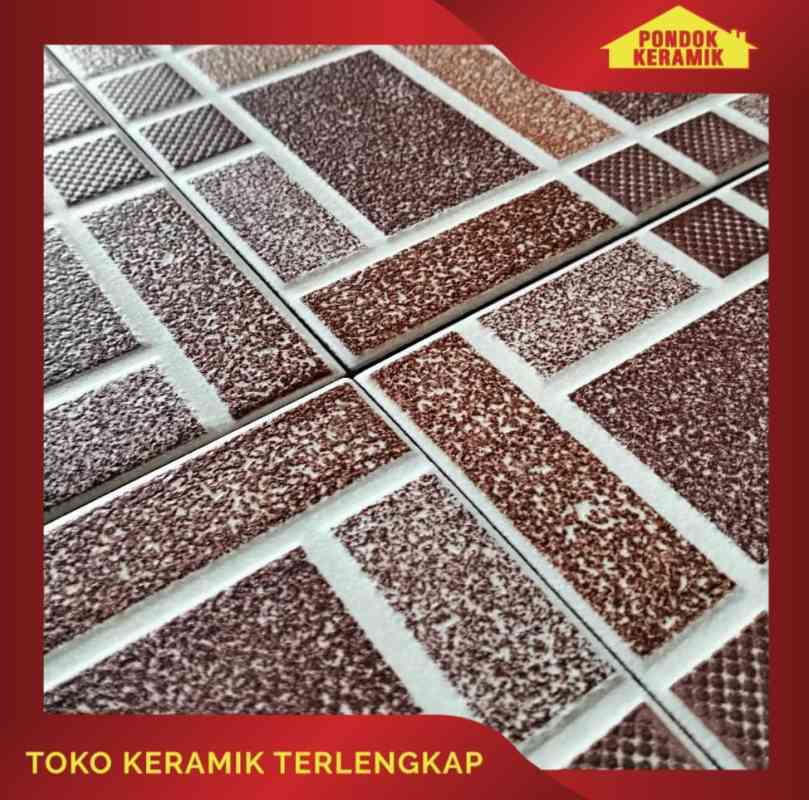 Jual Keramik Lantai Kamar Mandi Pegasus 25x25 Visue Brown Di Seller ...