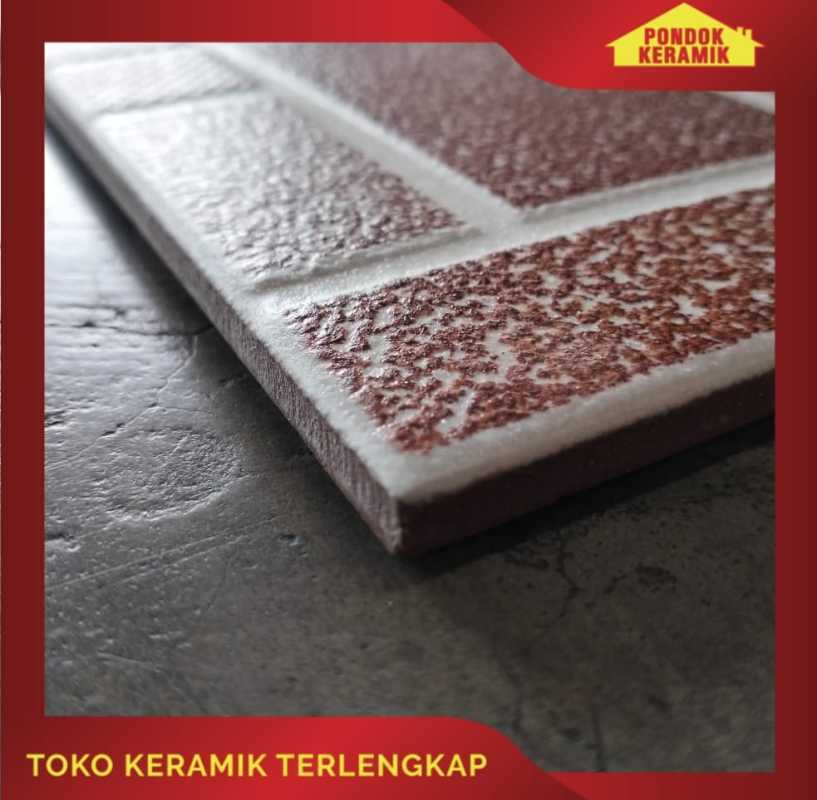 Jual Keramik Lantai Kamar Mandi Pegasus 25x25 Visue Brown Di Seller ...