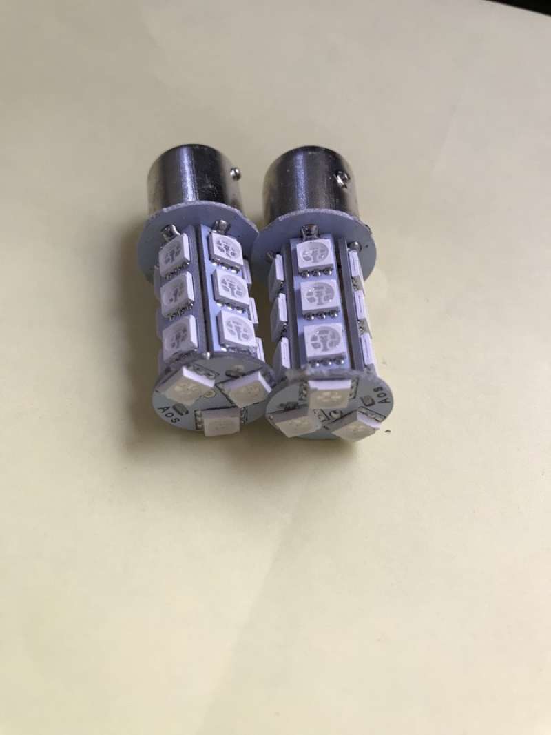 Promo Lampu Rem Truk Bis Led Kedip 1157 24volt 18 Titik Bus - Merah ...