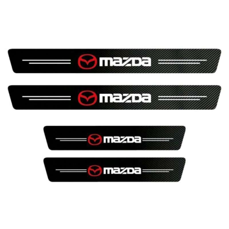 Promo 4 Pecs Stiker Carbon 3d Mazda Sticker Door Cx2 Cx3 Cx 5 Cx6 Cx7 ...