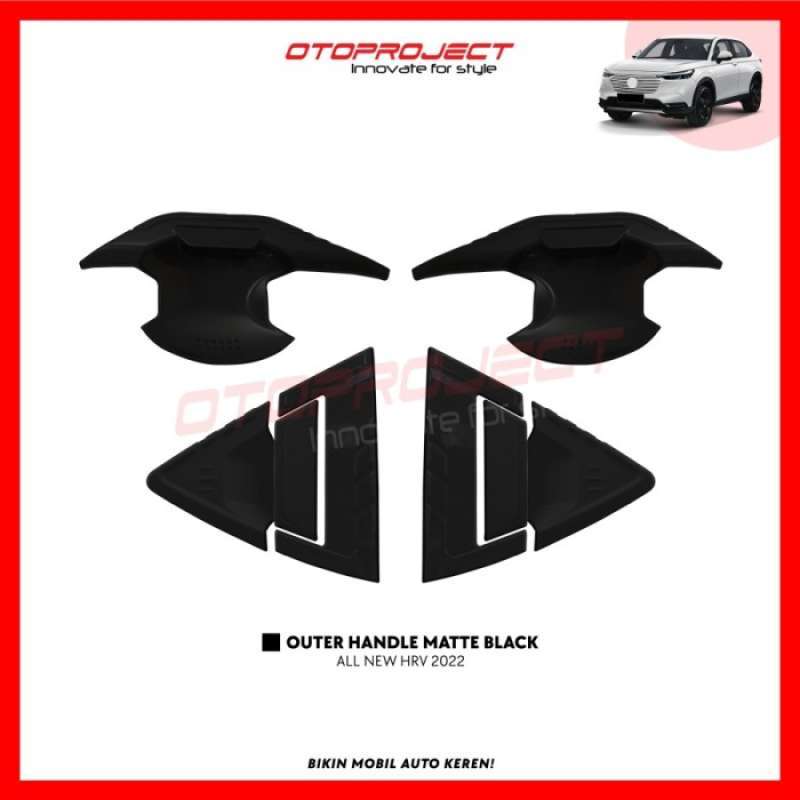 Promo Outer Handle Mobil All New Hrv 2022 Carbon Black Matte Chrome ...