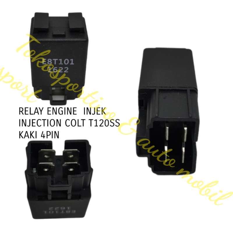 Promo Relay Engine Mesin Injek Mitsubishi T120ss 12v Kaki 4pin ...