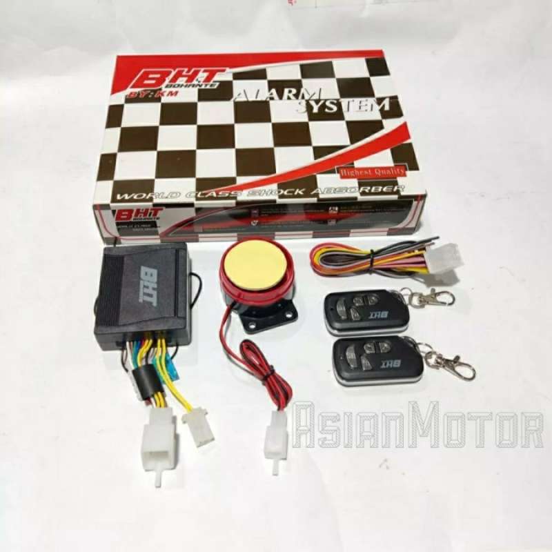 Promo Alarm System Motor Bht Model Baru Fitur Lengkap + Cara Pasang ...