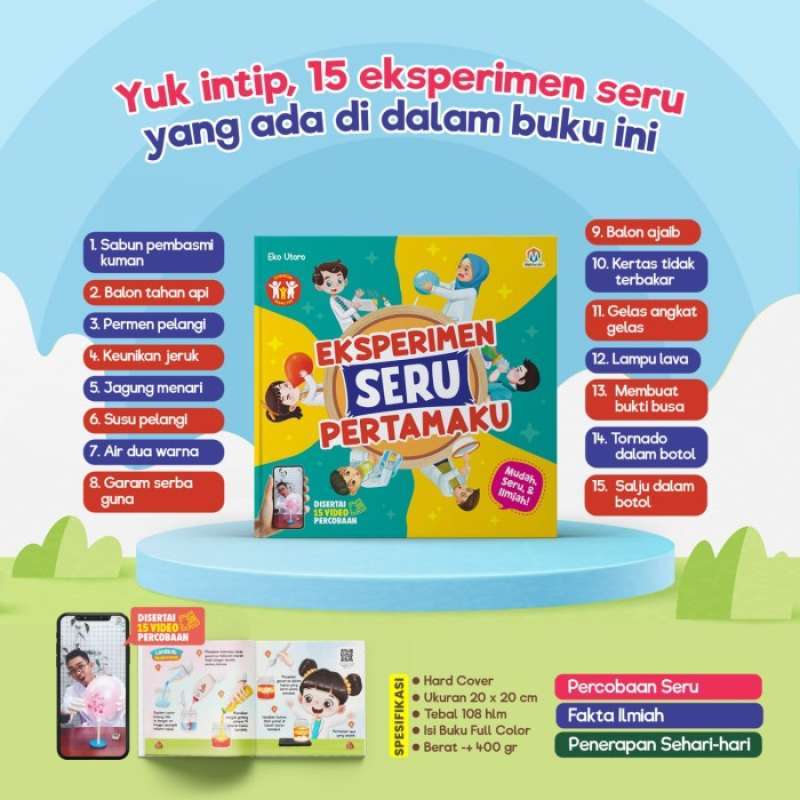 Promo Ori Buku Anak Eksperimen Seru Pertamaku Ziyad Books / Buku ... Promo Ori Buku Anak Eksperimen Seru Pertamaku Ziyad Books / Buku ...