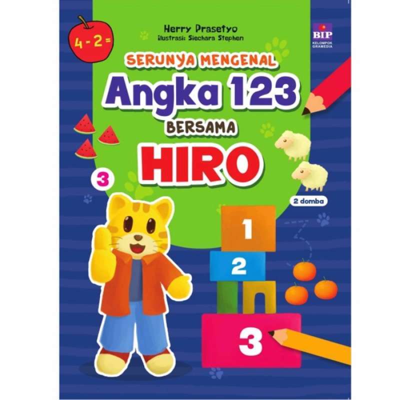 Promo Ori Buku Serunya Mengenal Angka 123 Bersama Hiro Oleh Herry Prasetyo Diskon 26% Di Seller ...