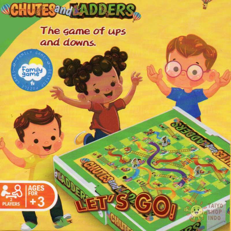 Promo Mainan Game Snakes And Ladders Mini Catur Ular Tangga Chess ...
