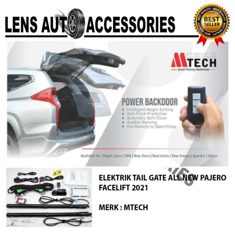 Promo Power Back Door All New Pajero Facelift 2021 Mtech Plus Kick Sensor Diskon 23% Di Seller ...