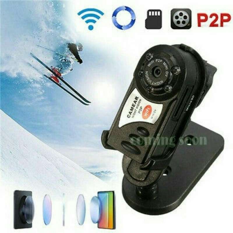 Promo Camera Ip Cam Spy Cam Mini Q7 Wi Fi P2p~infra Red Best Produk