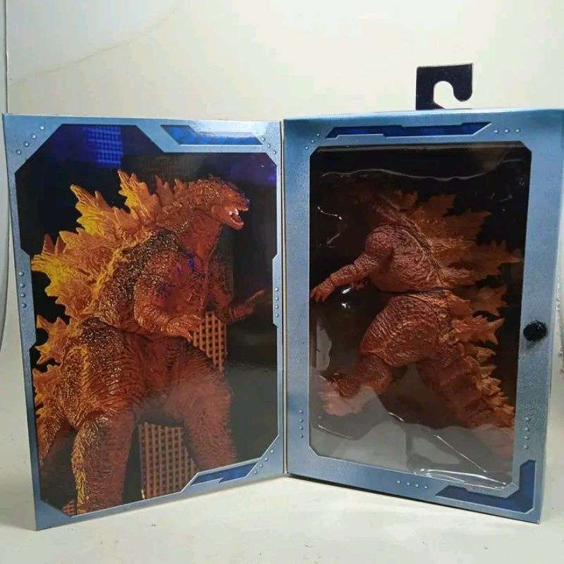 Promo Burning Orange Godzilla Figuregodzilla King Of The Monstersby ...