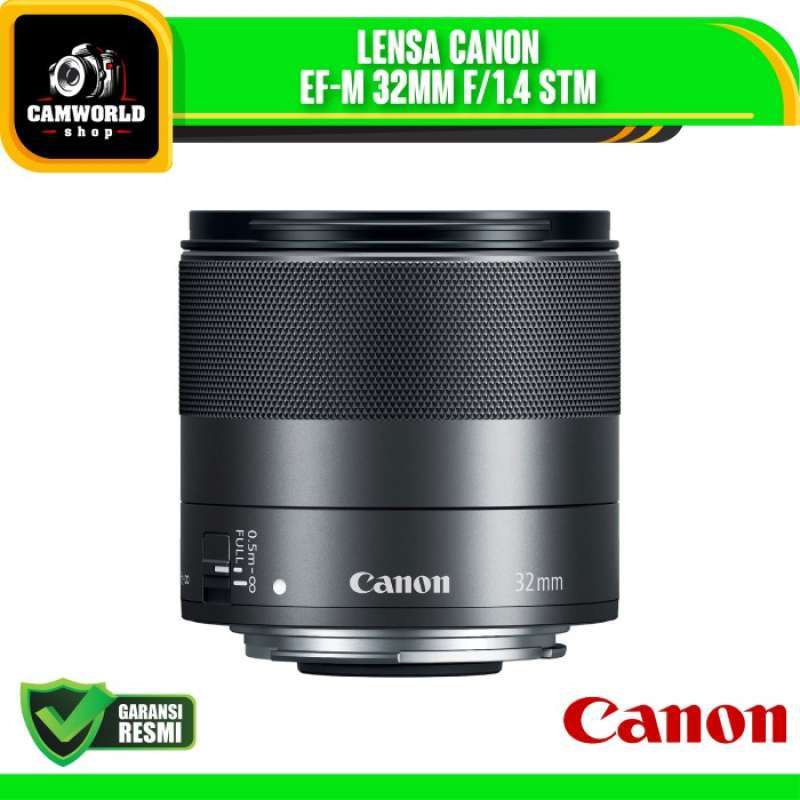 Promo Canon Lens Ef-m 32mm F/1.4 Stm - Garansi Resmi Diskon 23% Di ...