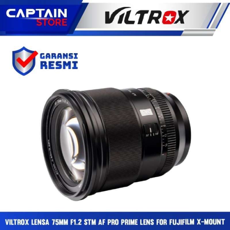 Promo Viltrox Lensa 75mm F1.2 Stm Af Pro Prime Lens For Fujifilm X-mount Diskon 23% Di Seller ...