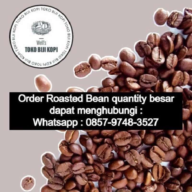 Jual Kopi Arabika Kopi Susu Blend Full Arabika Roasted Bean 100 Gram ...