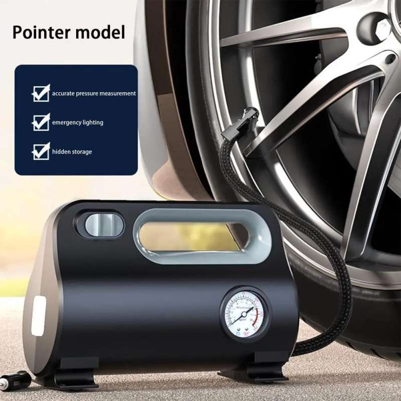 Jual Suitu Pompa Ban Elektrik Car Tire Inflator Portable 150psi 120w St ...