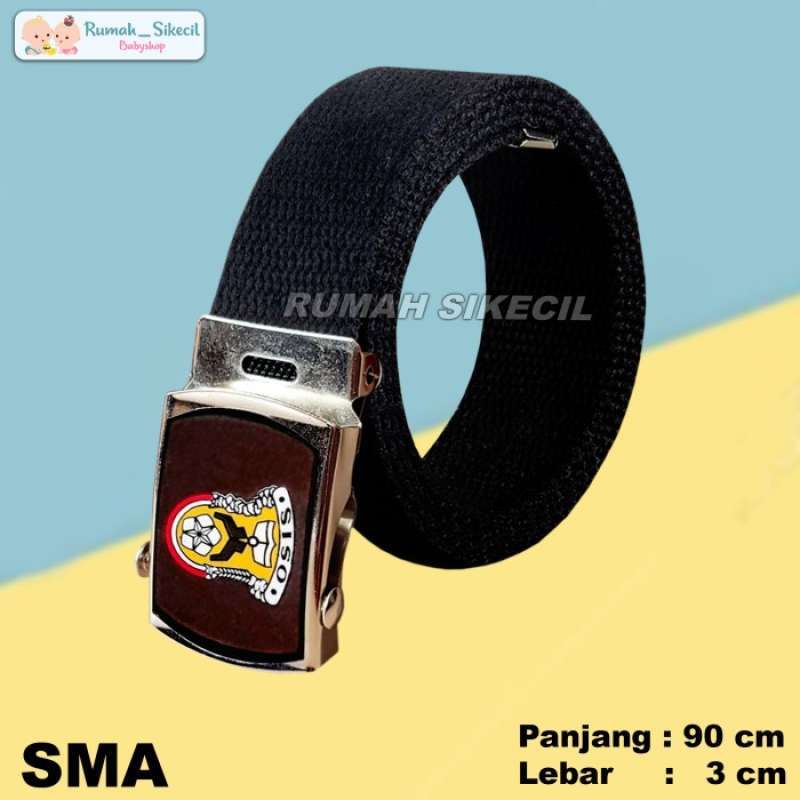 Jual Sabuk Gesper Ikat Pinggang Logo Osis Smp Laki Perempuan Unisex ...