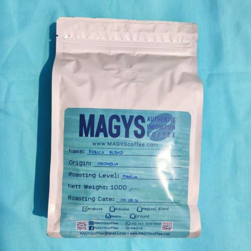 Jual Kopi Robica Blend 1000gr 1kg Espresso Kopi Susu Indonesia - Halus ...