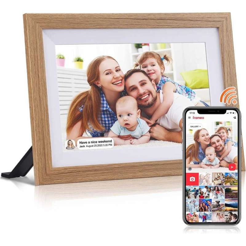 Jual Frameo Digital Photo Frame 10.1 Inch Ips Lcd Touch Wifi Aplikasi ...