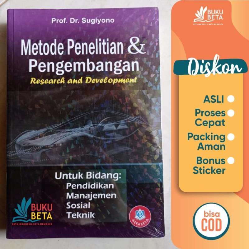 Jual Metode Penelitian & Pengembangan, Research Development - Sugiyono ...