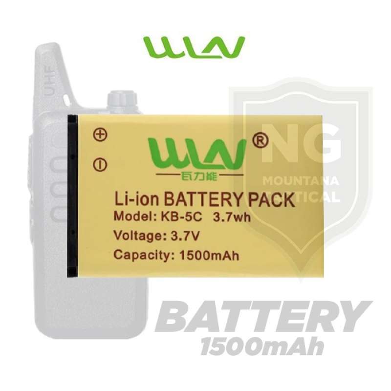 Jual Battery Ht Wln Kd C1 C100 Kb-5c 1500 Mah Wlan Kd C1 Original 1000% ...