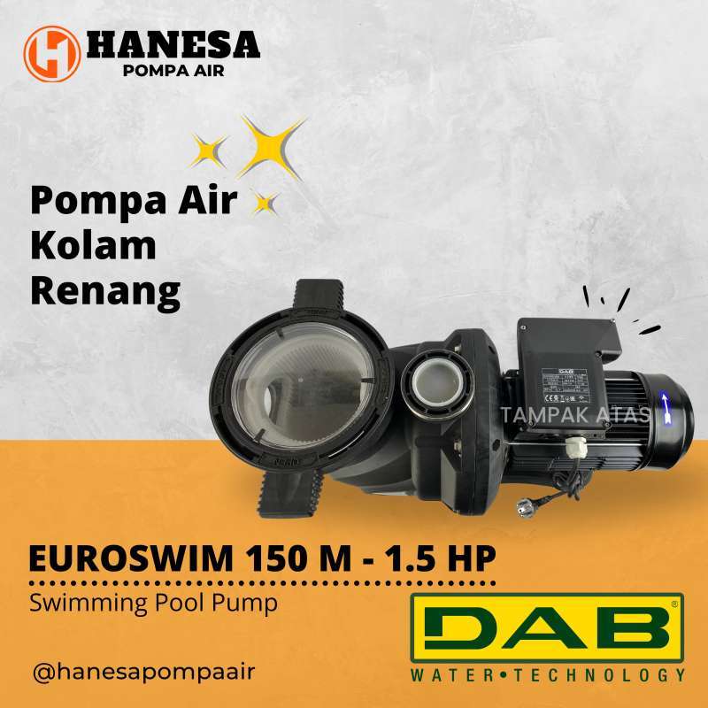 Jual Dab Euroswim 150 M / 1.5 Hp - Pompa Air Kolam Renang Di Seller ...